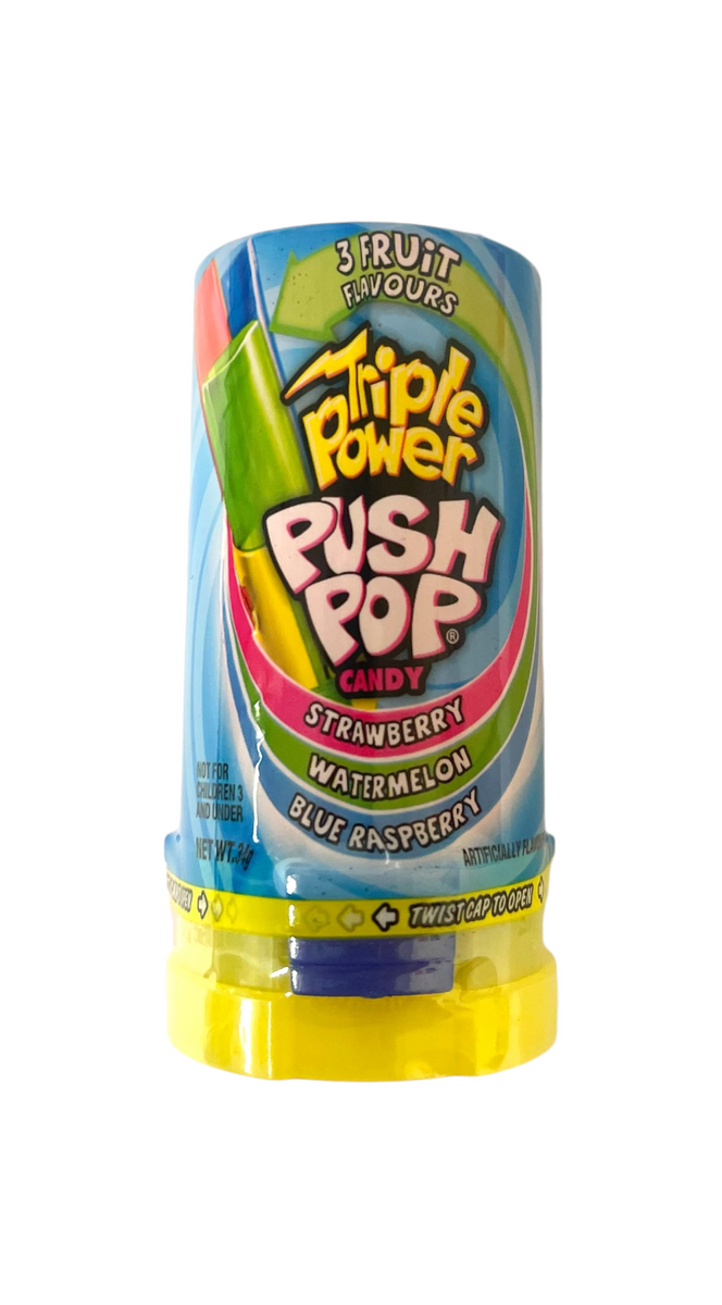 Triple Power Push Pop – Great Aussie Sweet Company