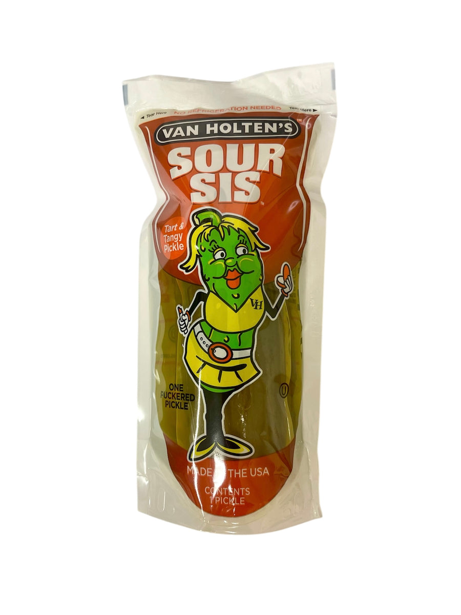 Sour Sis Pickle - Van Holten's Flavoured Pickle – Great Aussie Sweet ...